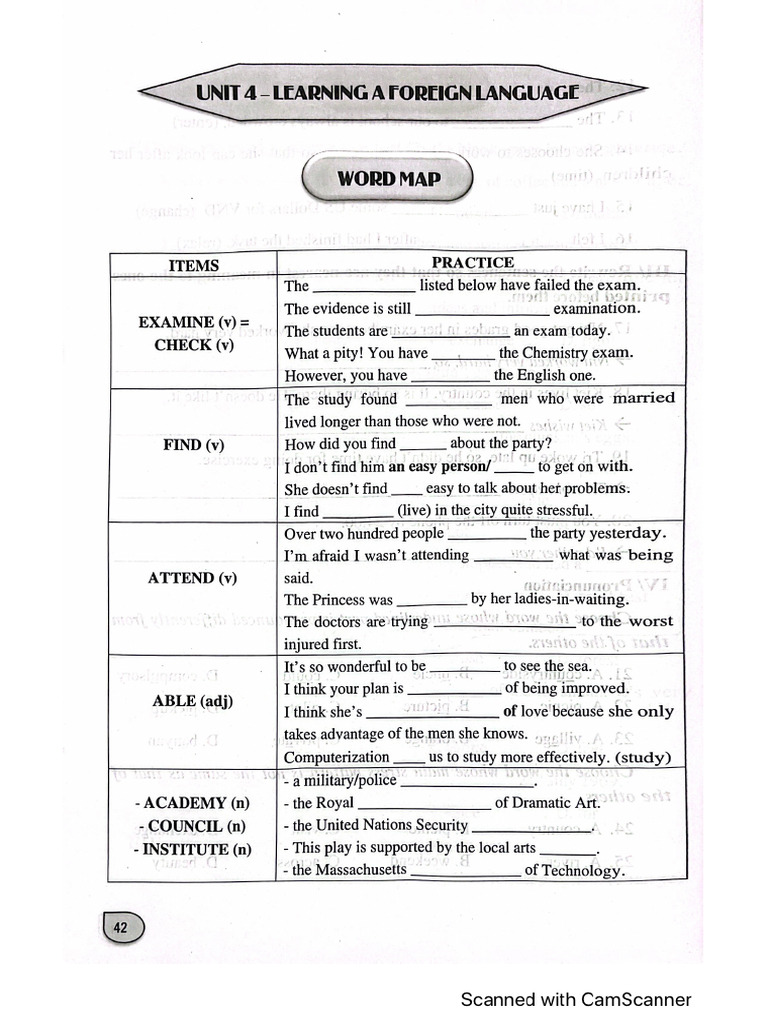Unit 4 - LEARNING A FOREIGN LANGUAGE | PDF