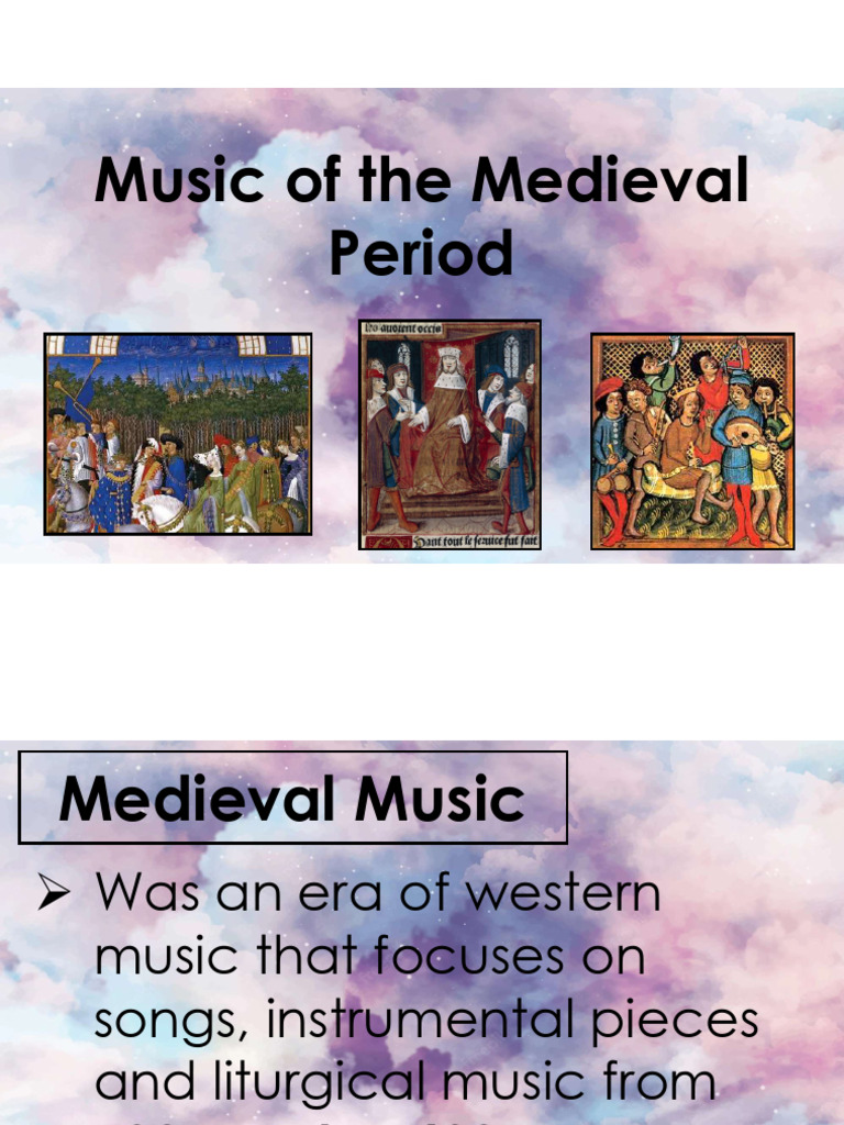 Music of Medieval Period | PDF