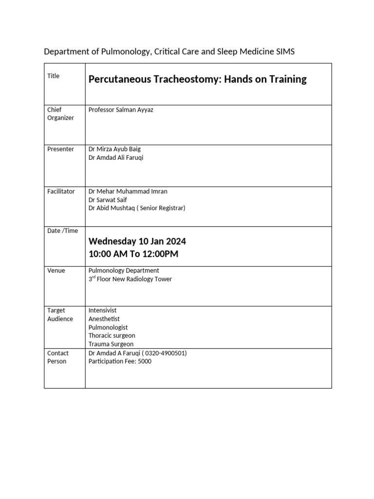 Workshop Layout Form | PDF