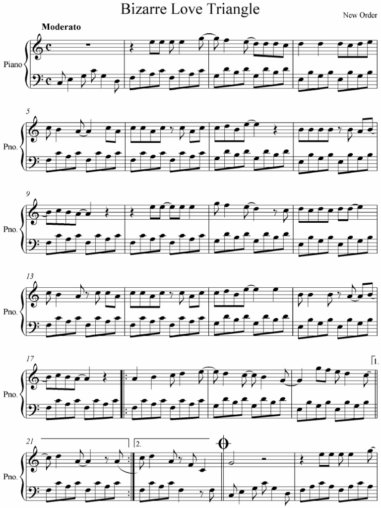 Bizarre Love Triangle | PDF