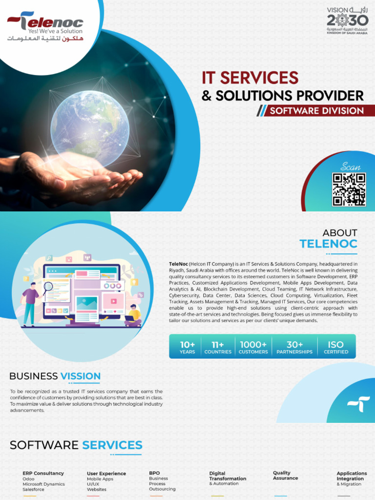 TeleNoc (هلكون) Business Profile SoftwareDivision | PDF