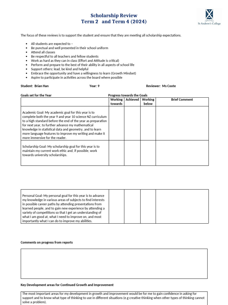 Scholarship Review 2.0 | PDF