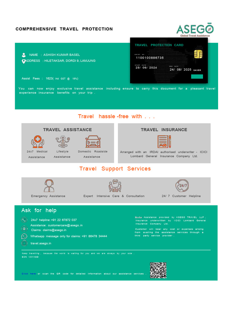 Ashish Kumar Basel Insurance | PDF