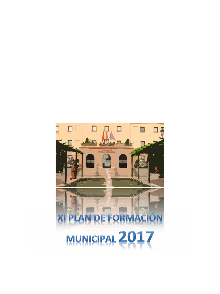 Xi Plan de Formación Municipal 2017 | PDF