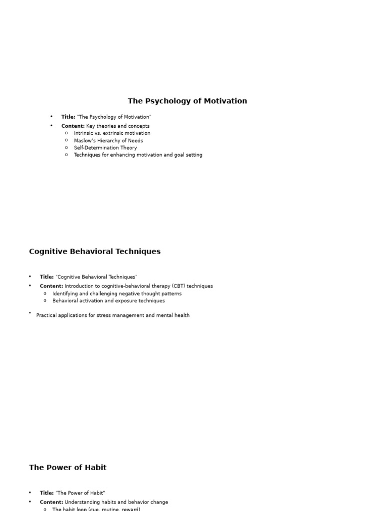 Power Psychology Part2 | PDF