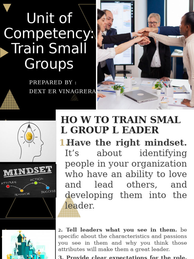 Train Small Groups | PDF