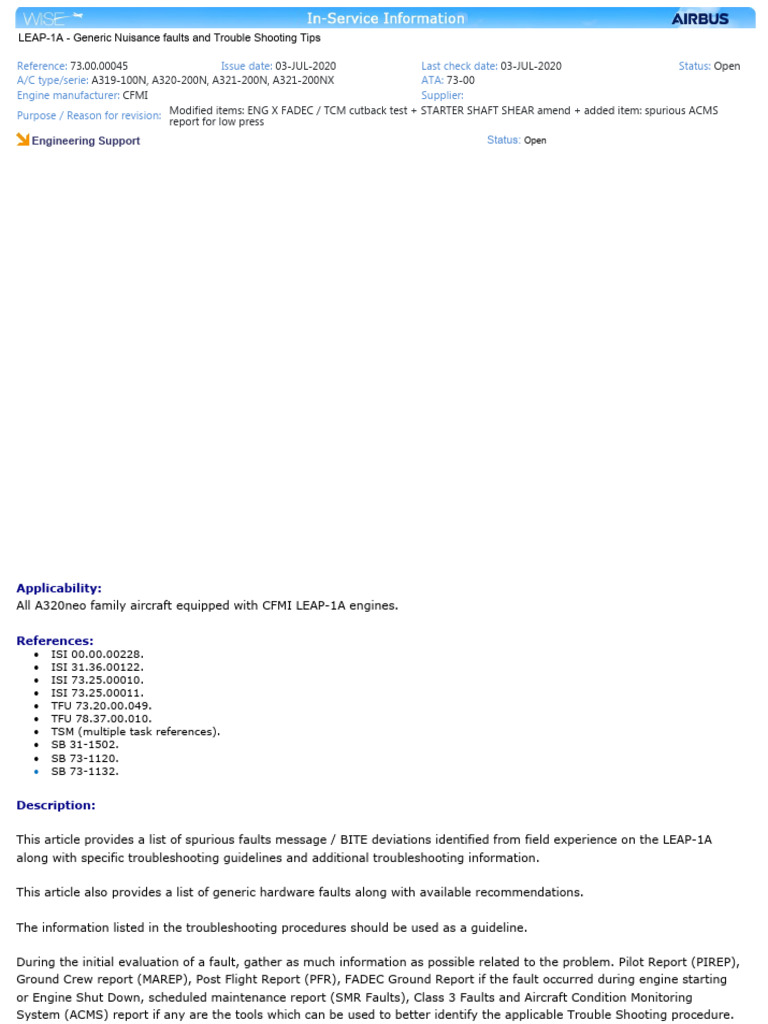 ISI Article 73.00.00045 Leap Spurious Faults | PDF | Oscillation ...