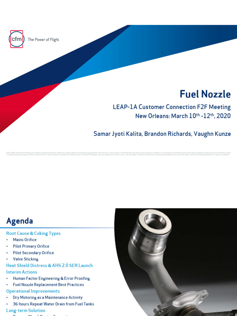 A13 Fuel Nozzle Leap | PDF | Screw | Technology & Engineering