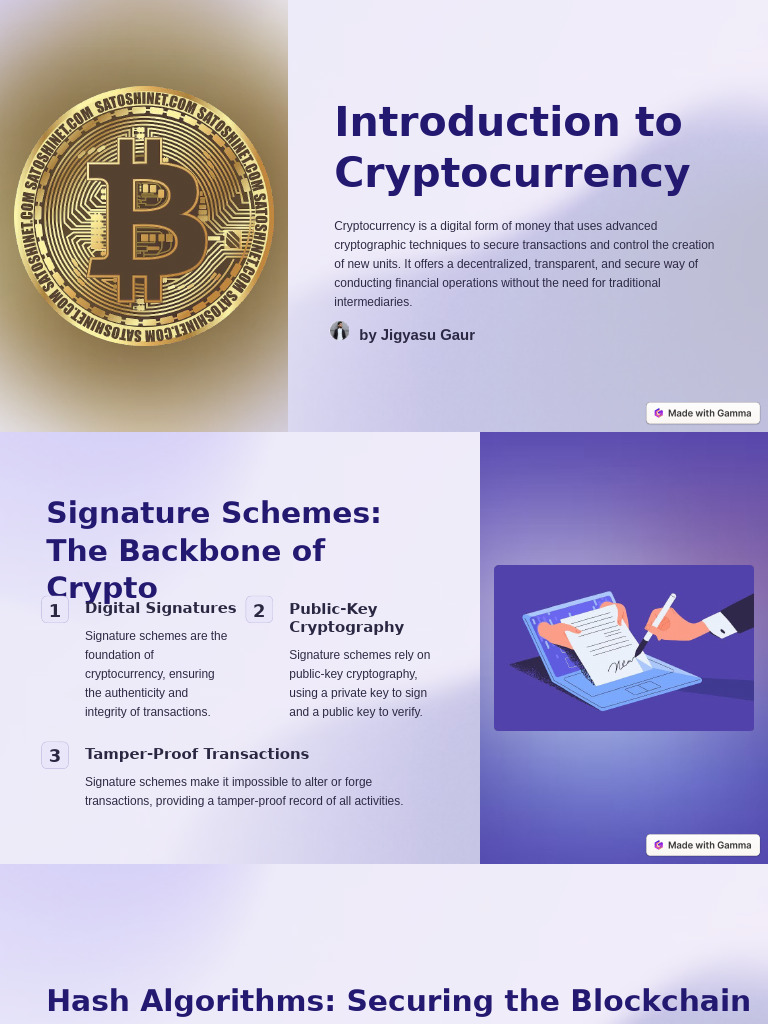 Introduction To Cryptocurrency | PDF