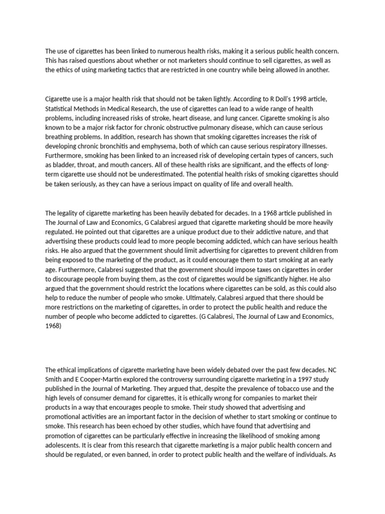 Cigarretes | PDF