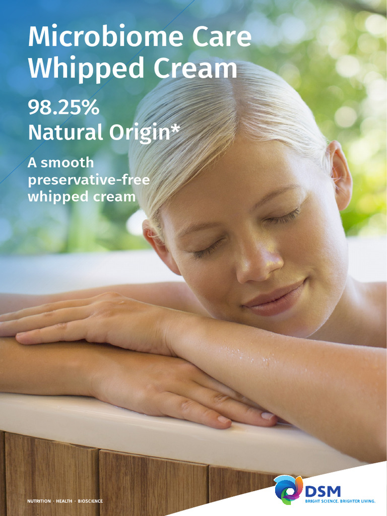 Microbiome Care Whipped Cream SK e 101657 1 | PDF