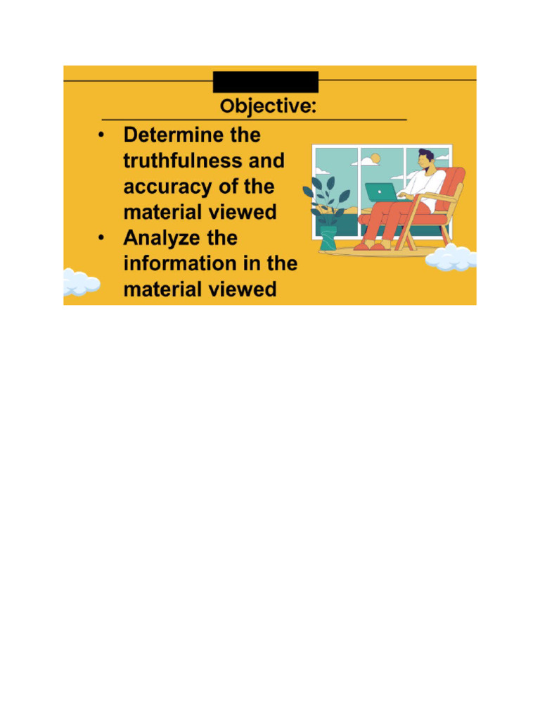 Objectives | PDF