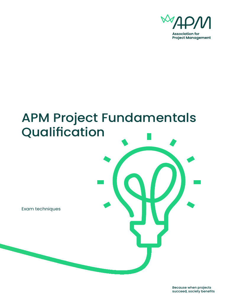 Project Fundamentals Qualification Exam Techniques | PDF