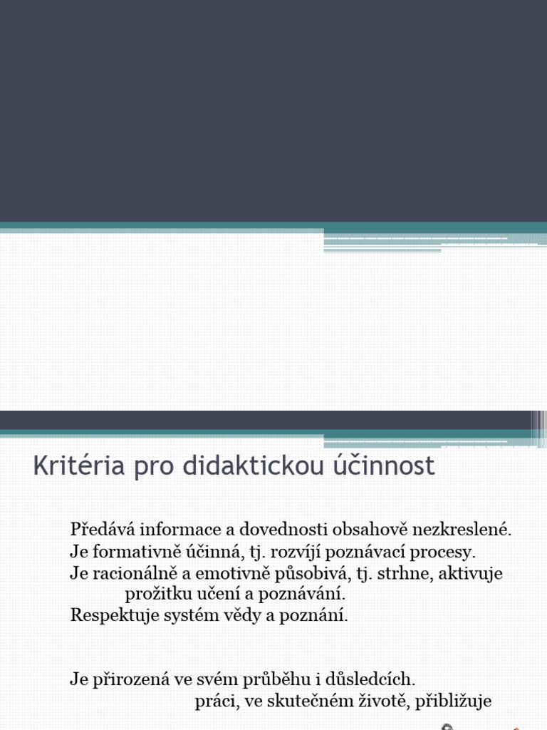 Vyukove Metody | PDF
