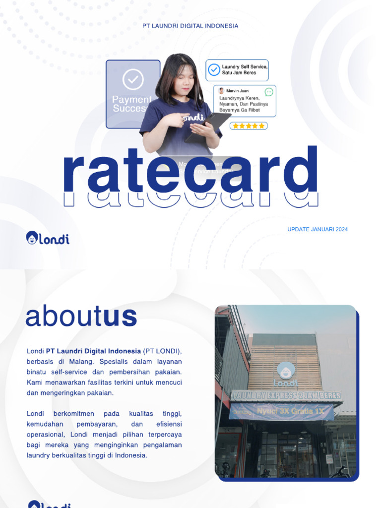 Ratecard Jan24 Londi | PDF