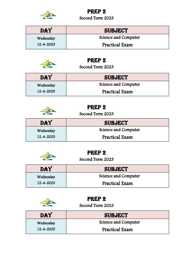 Practical Prep 2 | PDF