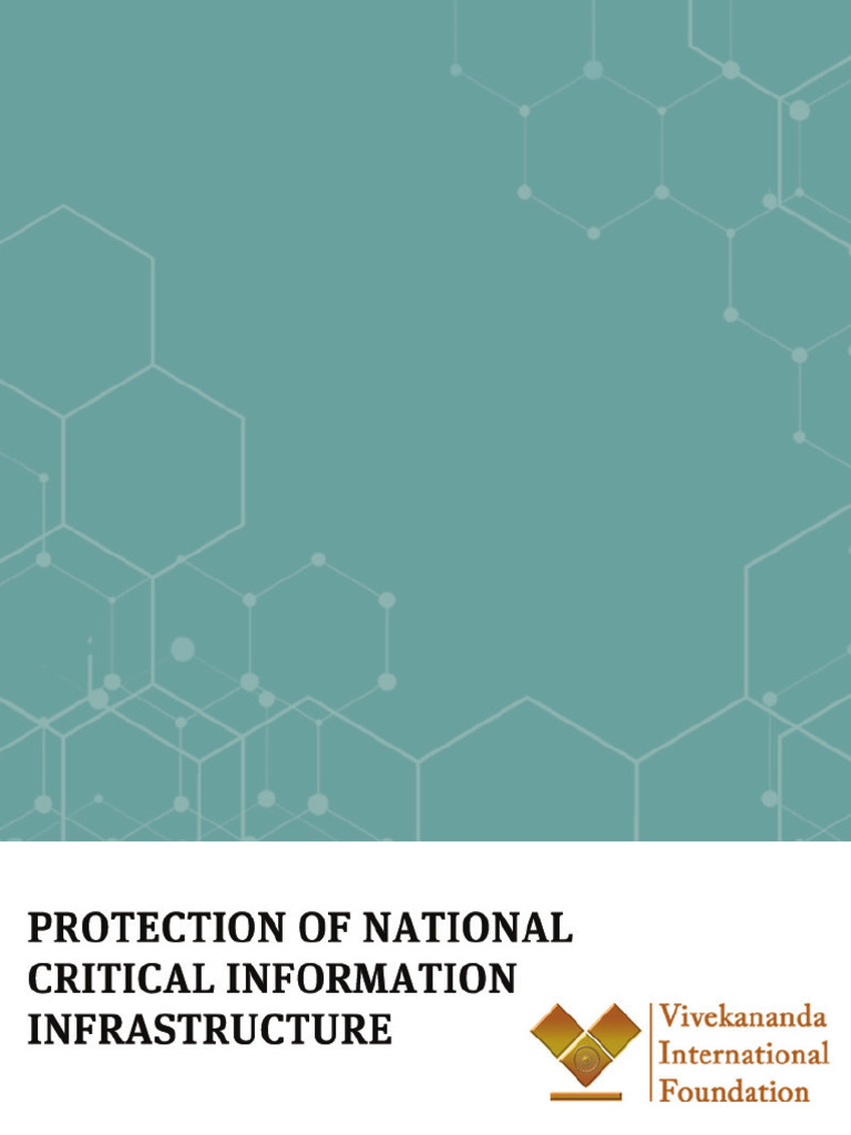 Protection of National Critical Info Infrastructure | PDF