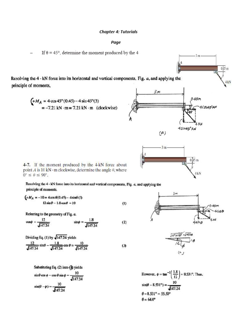 Ch4 Tutorials | PDF