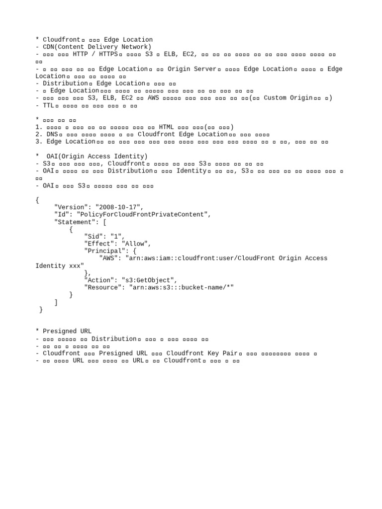 SAA #6, Cloudfront | PDF