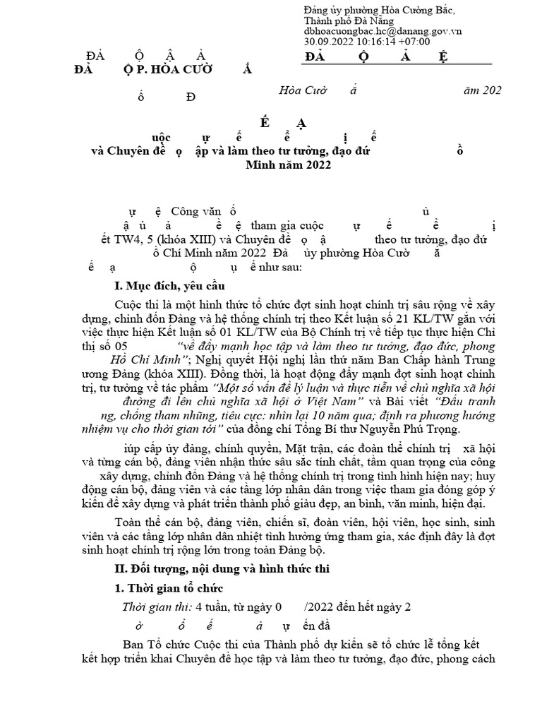 55 - KH triển khai cuộc thi tìm hiểu NQ TW4,5.signed.signed | PDF