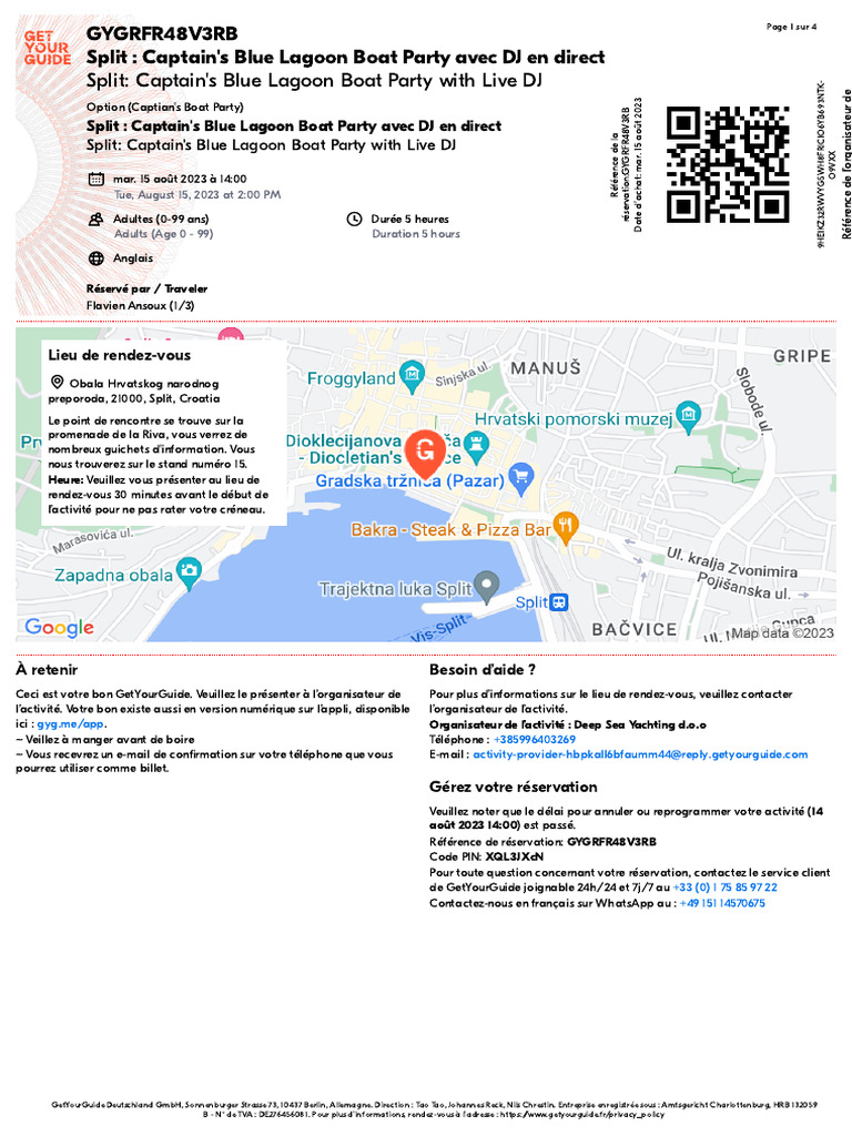 Billet Boat Party | PDF