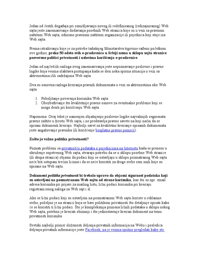 Autorska Prava Na Internetu | PDF