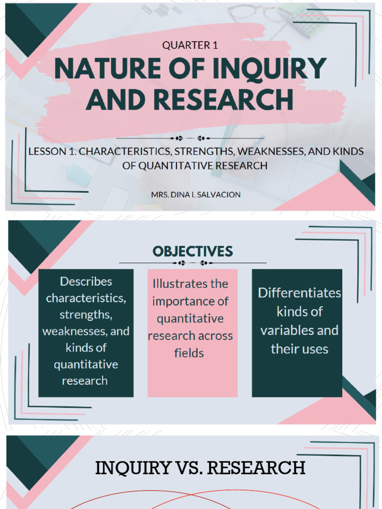 Nature of Inquiry and Research | PDF