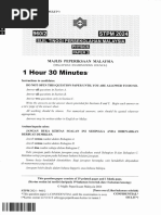 STPM Physics Experiment on Motion Period | PDF | Acceleration | Velocity