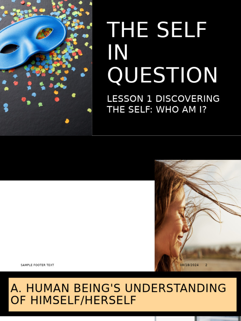 Philo Unit2 Chapter1 The-Self-In-Question | PDF