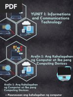 Mga Parte NG Computer (Epp) | PDF