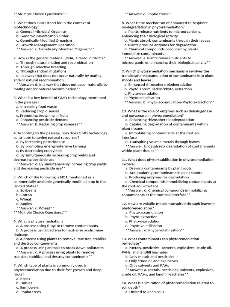 Finals Answer Key | PDF