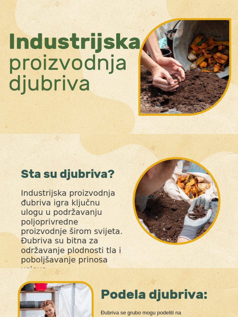 Industrijska Proizvodnja Djubriva | PDF