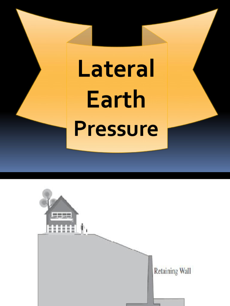 Lateral Earth Pressure | PDF