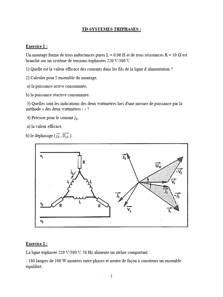 TD Systeme Triphase | PDF