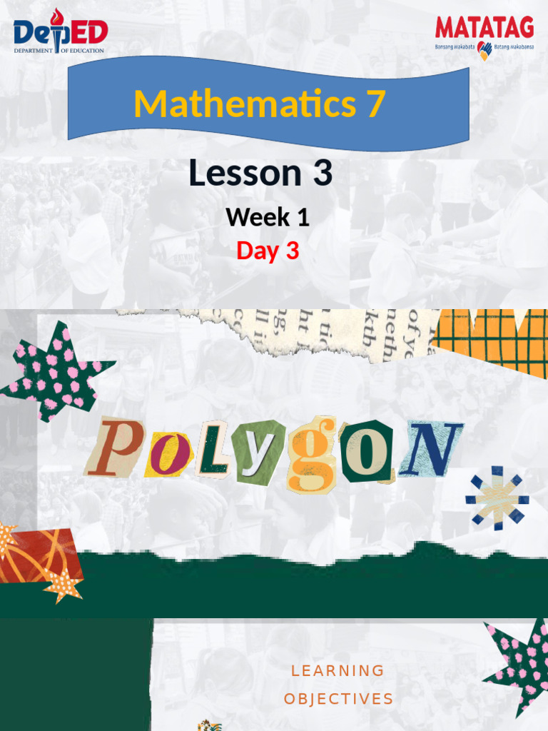 POLYGON Lesson 3 Mathematics Grade 7 | PDF
