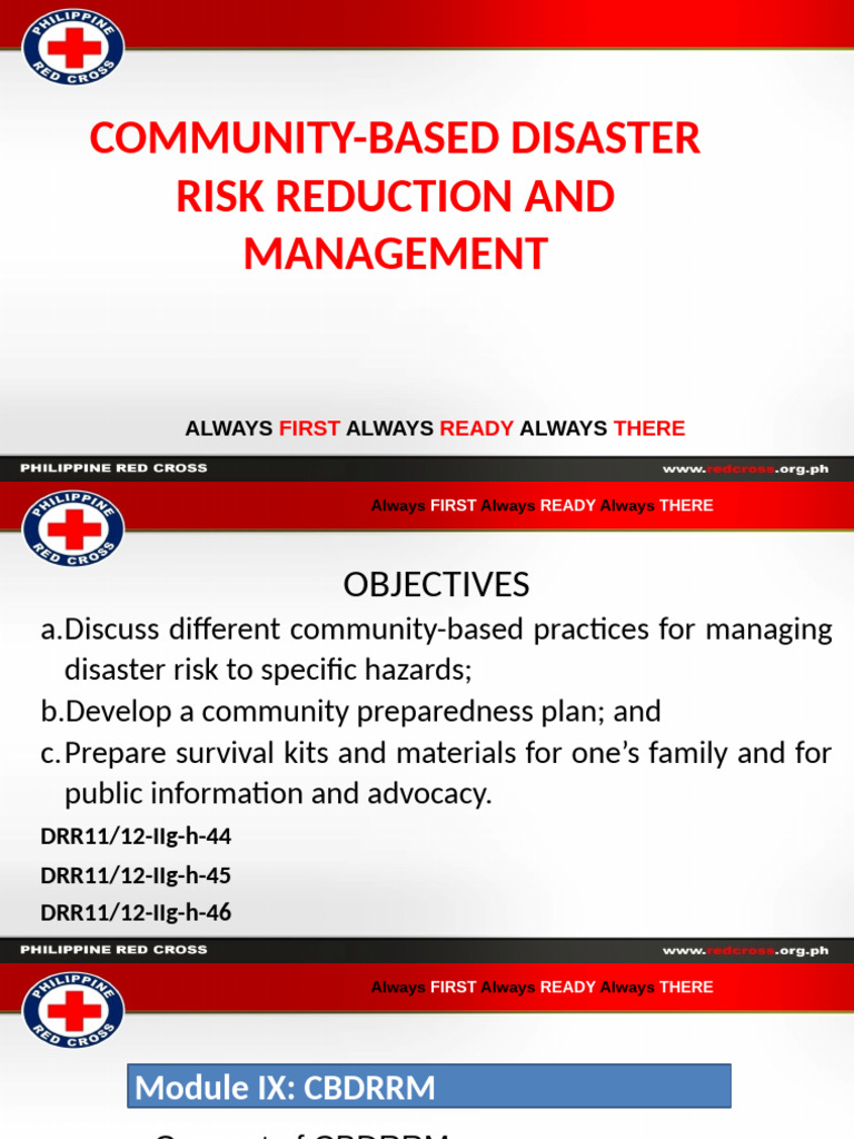 9 Module Ix CBDRRM | PDF
