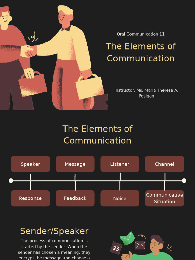 Elements of Communication | PDF