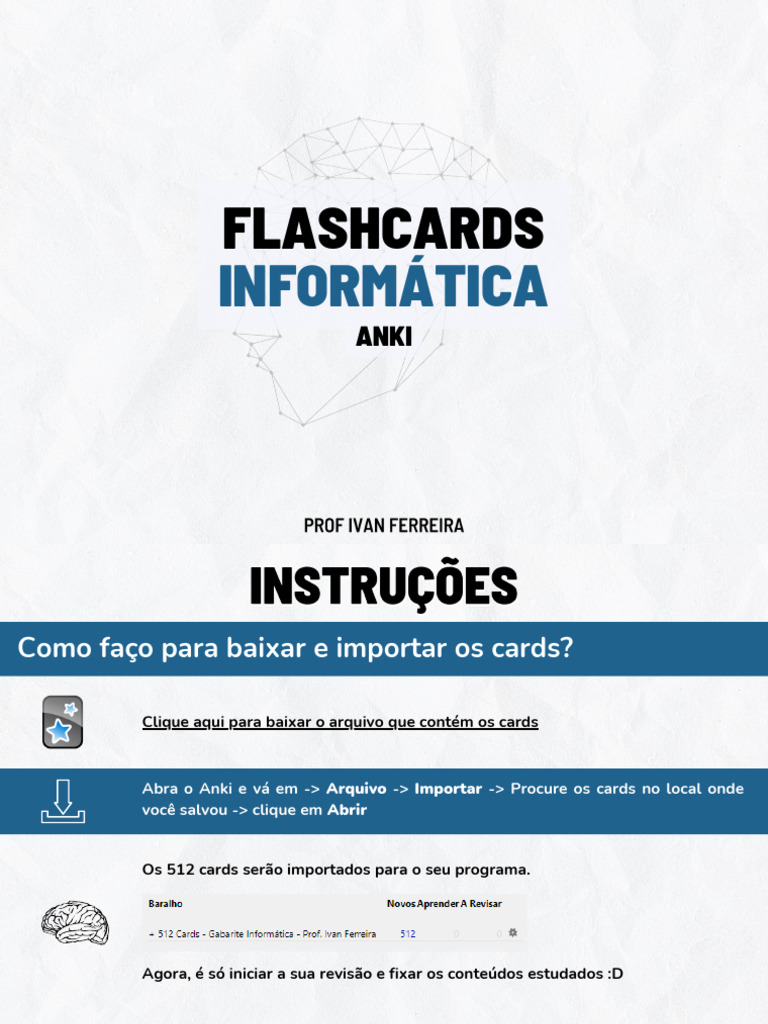 Flashcards Anki | PDF