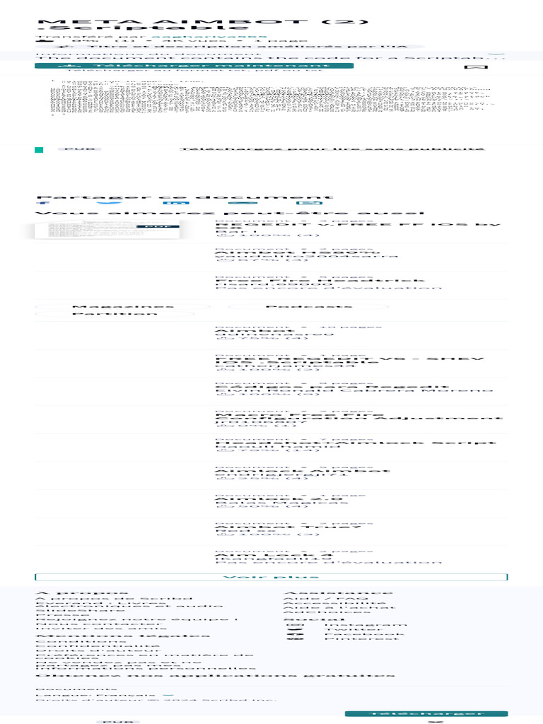 META AIMBOT (2) .Scriptable PDF | PDF META AIMBOT (2) .Scriptable PDF | PDF