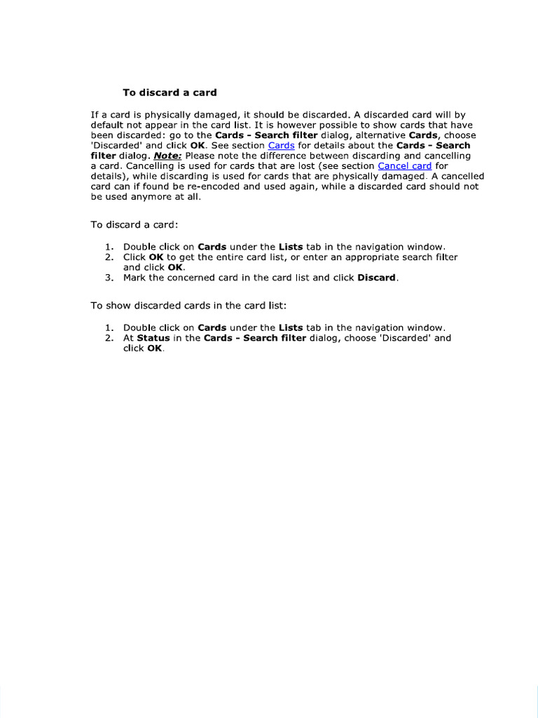 DisCard A Card | PDF