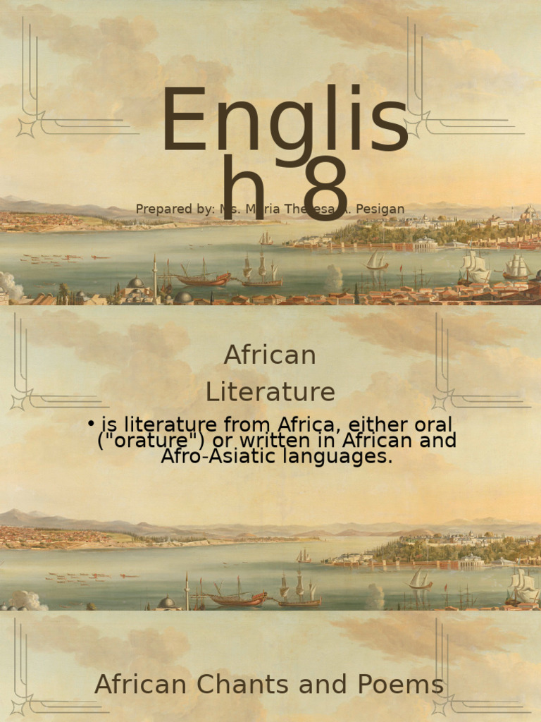 African Literature | PDF