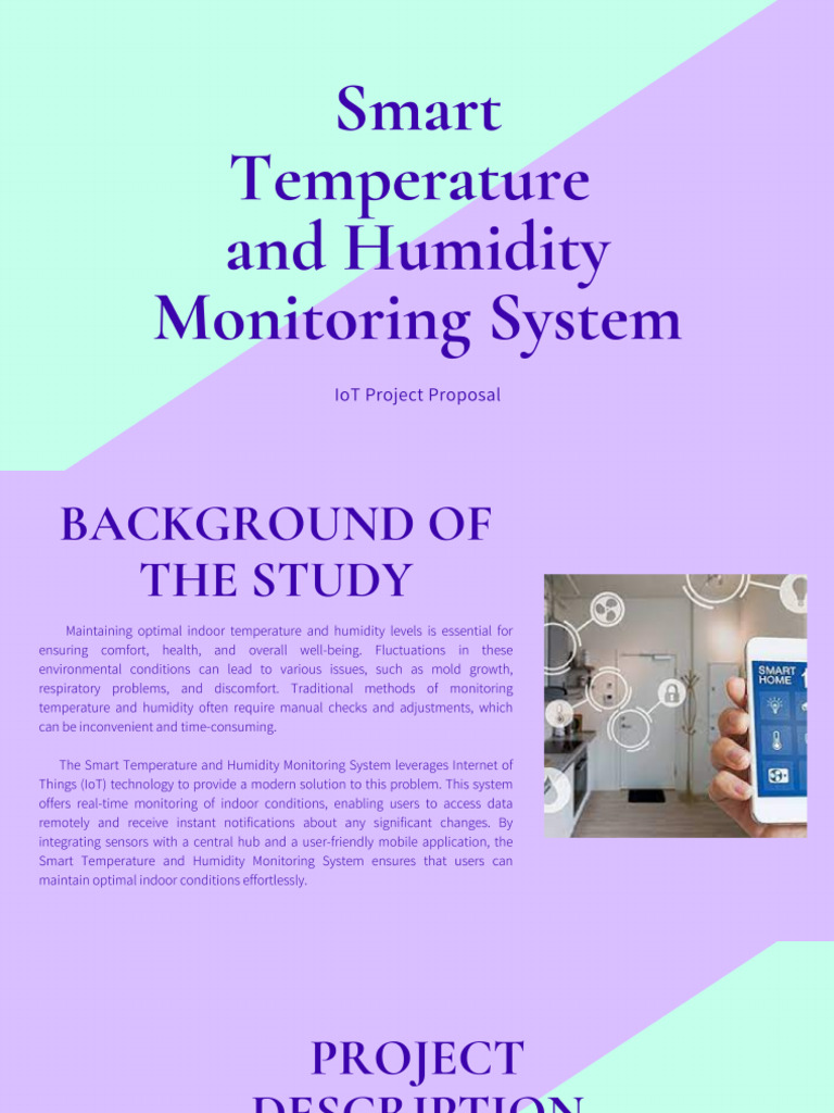IoT Project Proposal | PDF