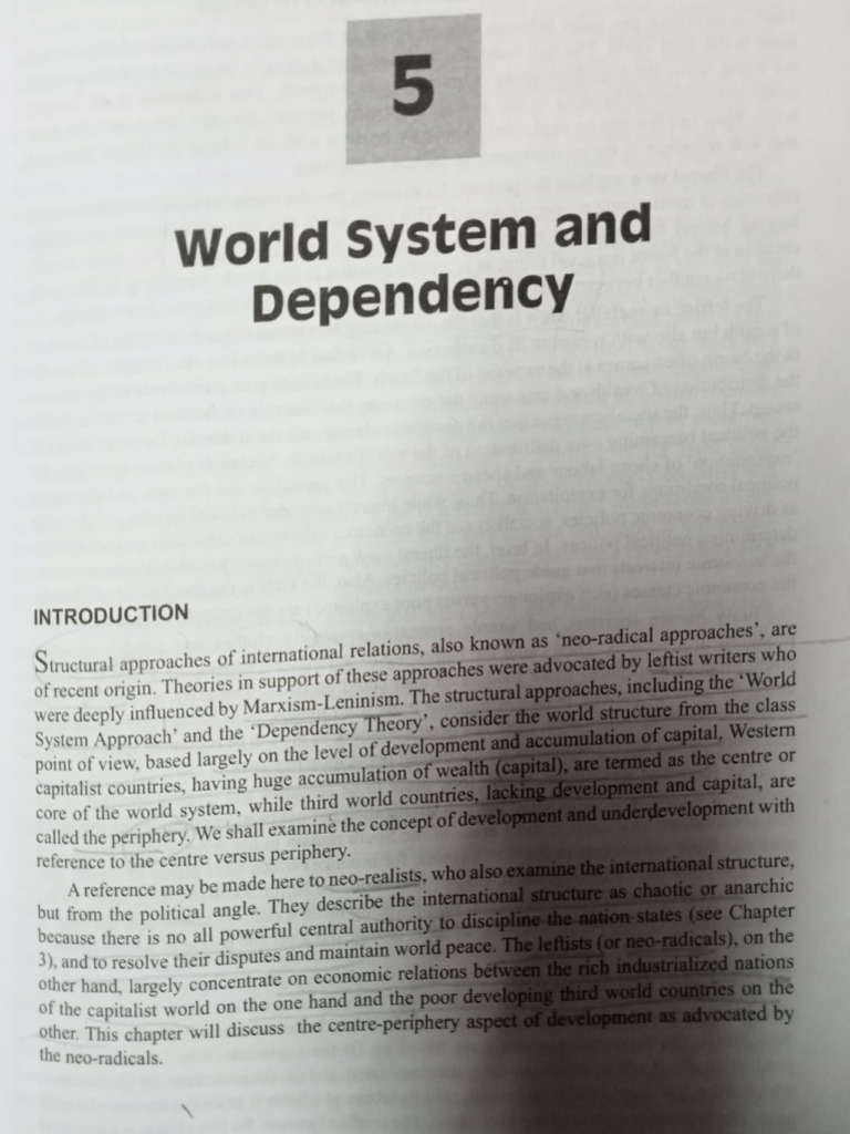 Dependency Theory | PDF