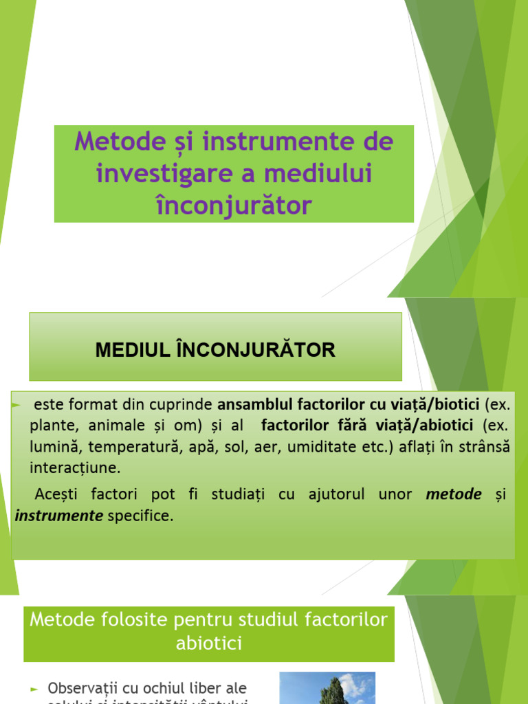 Metode Si Instrumente | PDF