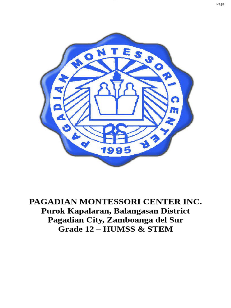 Malikhaing Pagsulat Grade 12 HUMSS & STEM | PDF