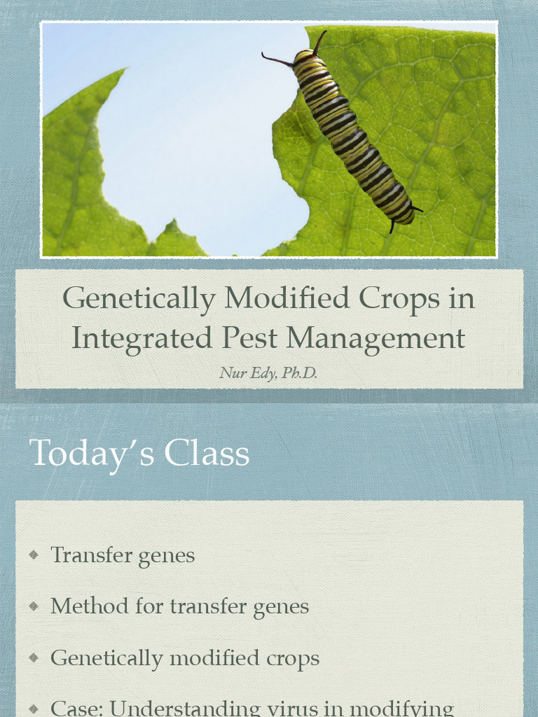 Rekayasa Genetika Toleran Faktor Biotik | PDF
