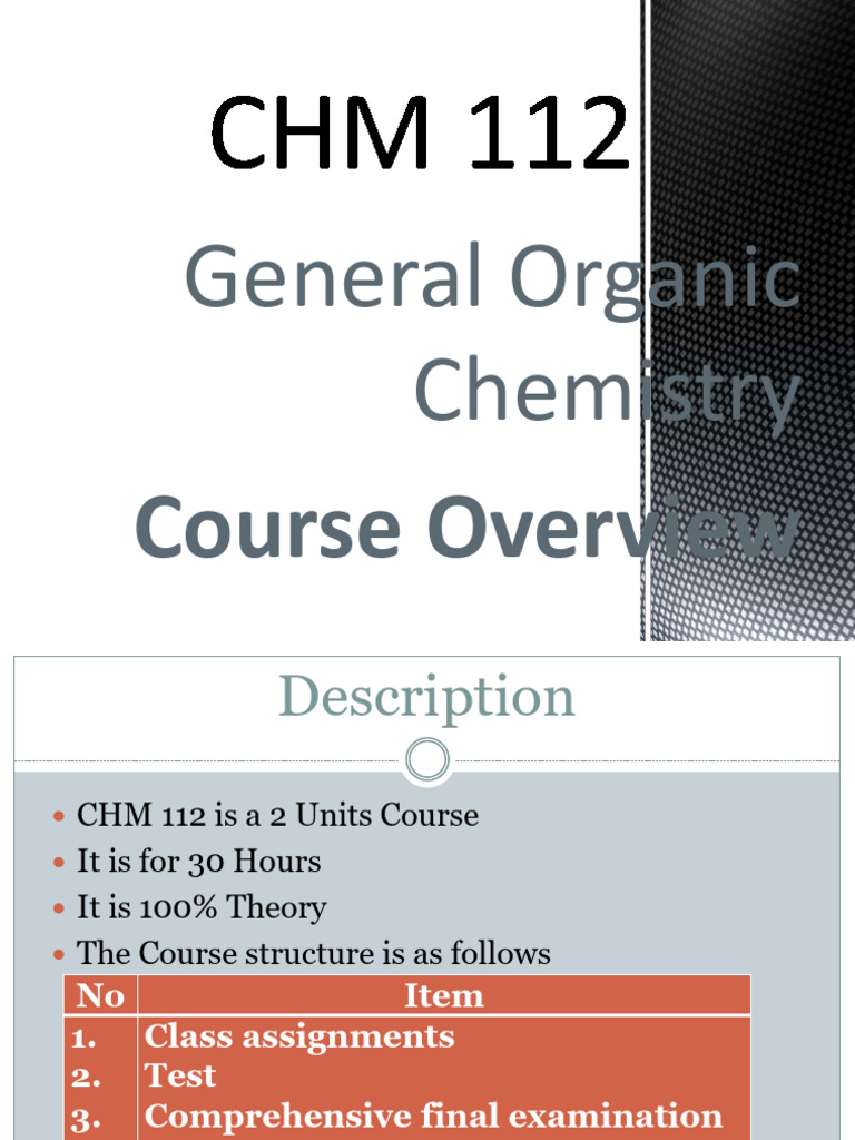 CHM112 Google Classroom Notes | PDF