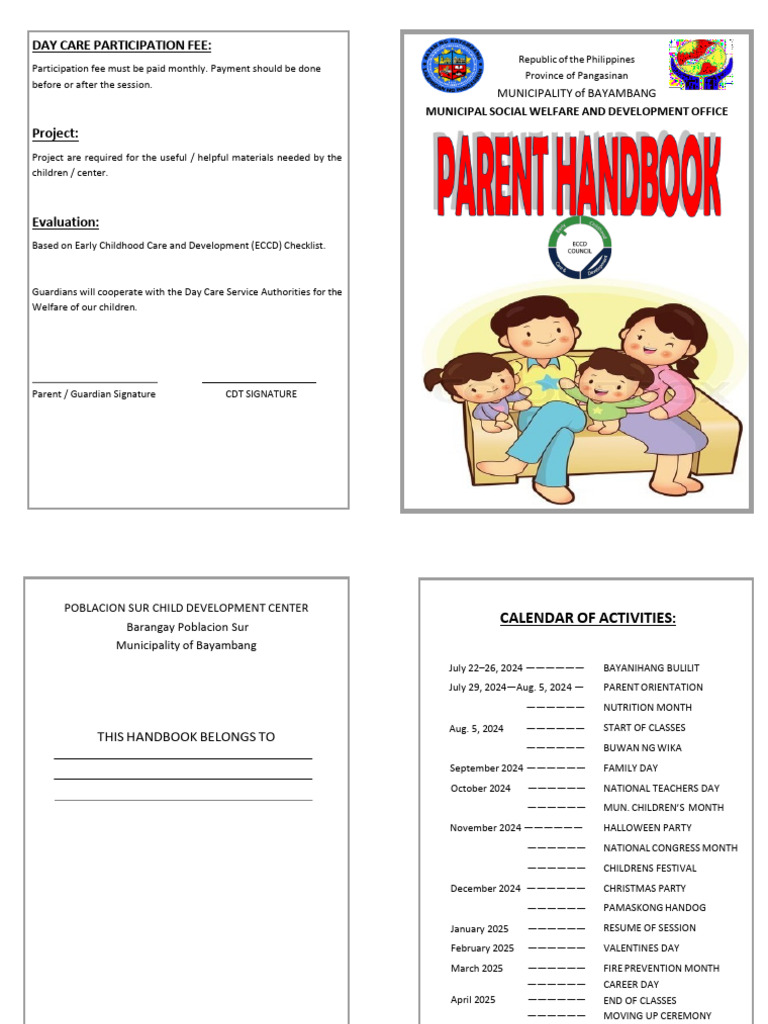 Parent Handbook | PDF