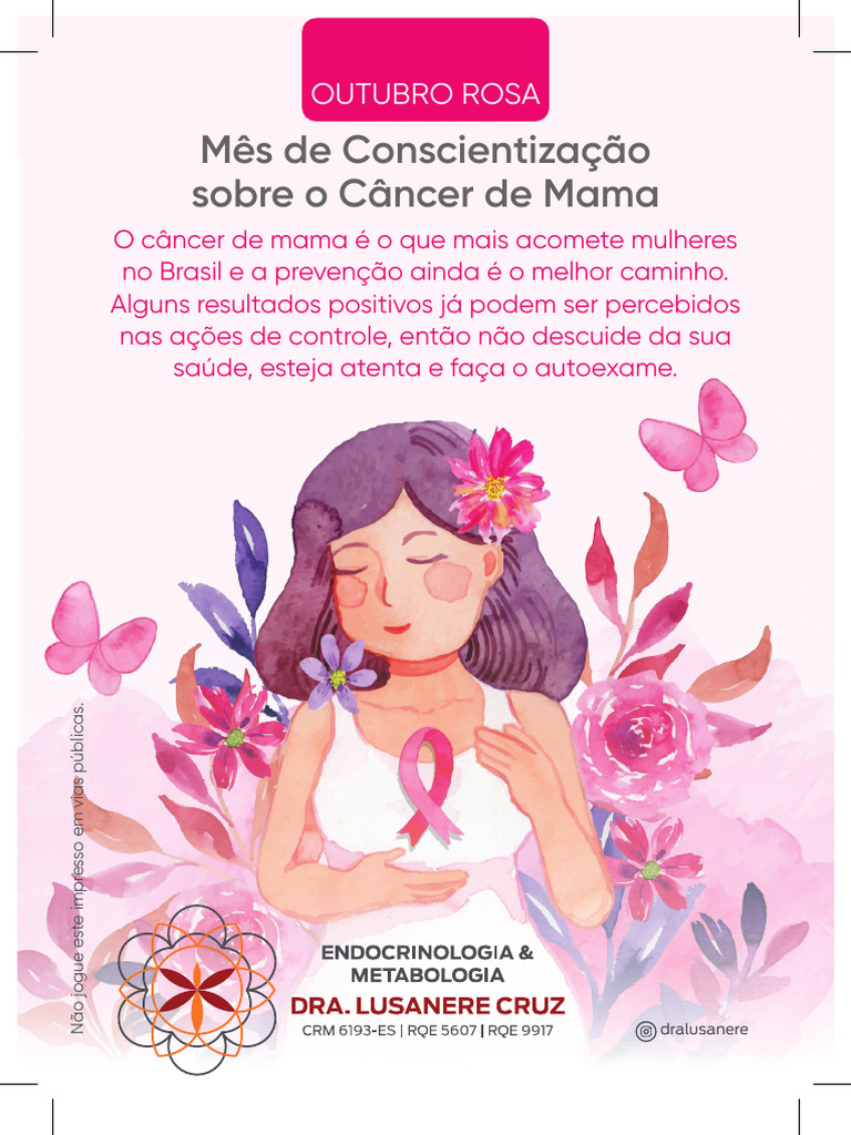 Outubro Rosa Panfleto FINAL | PDF