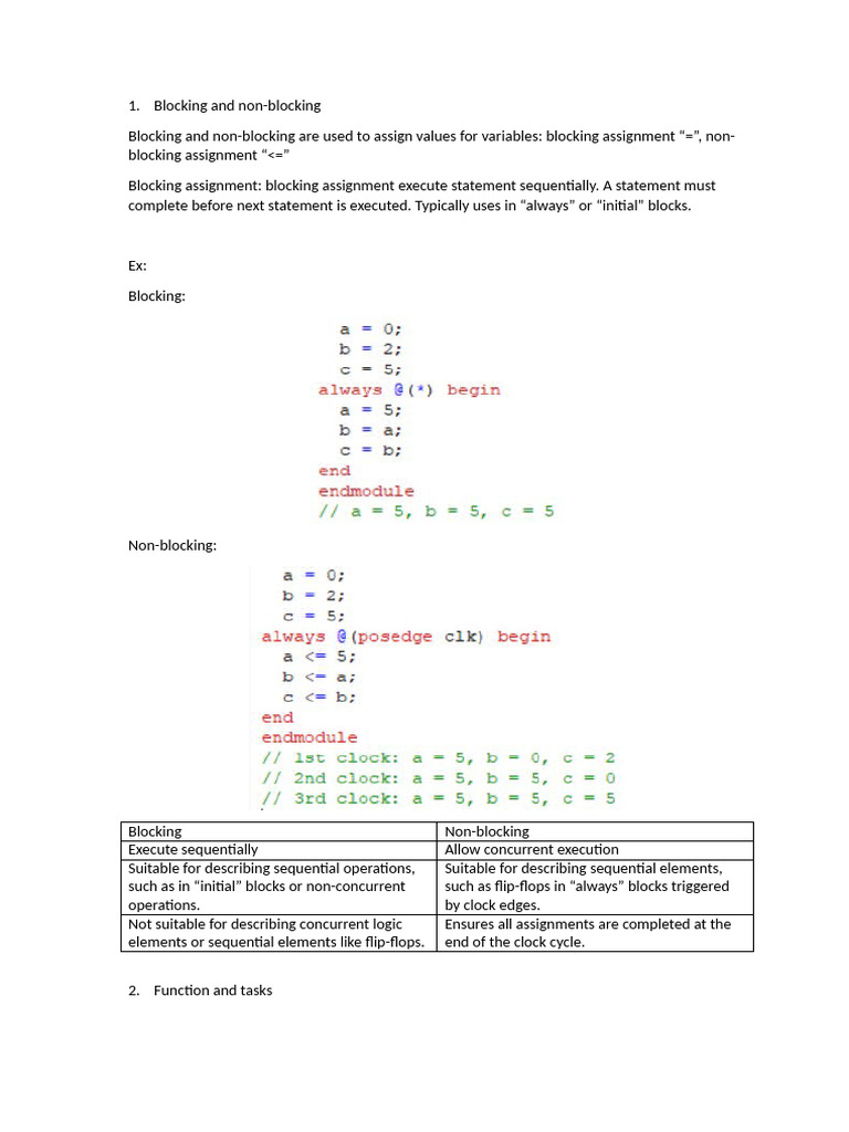 Blocking+Non Blocking, Func+Task | PDF